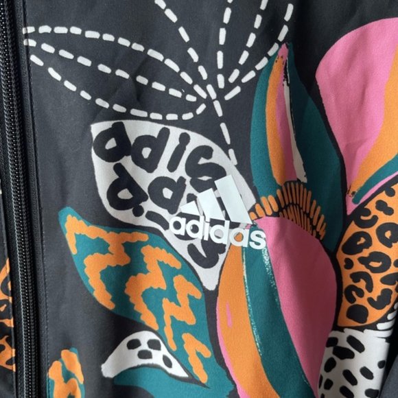 FARM Rio | Jackets & Coats | Adidas X Farm Rio Jungle Floral ...